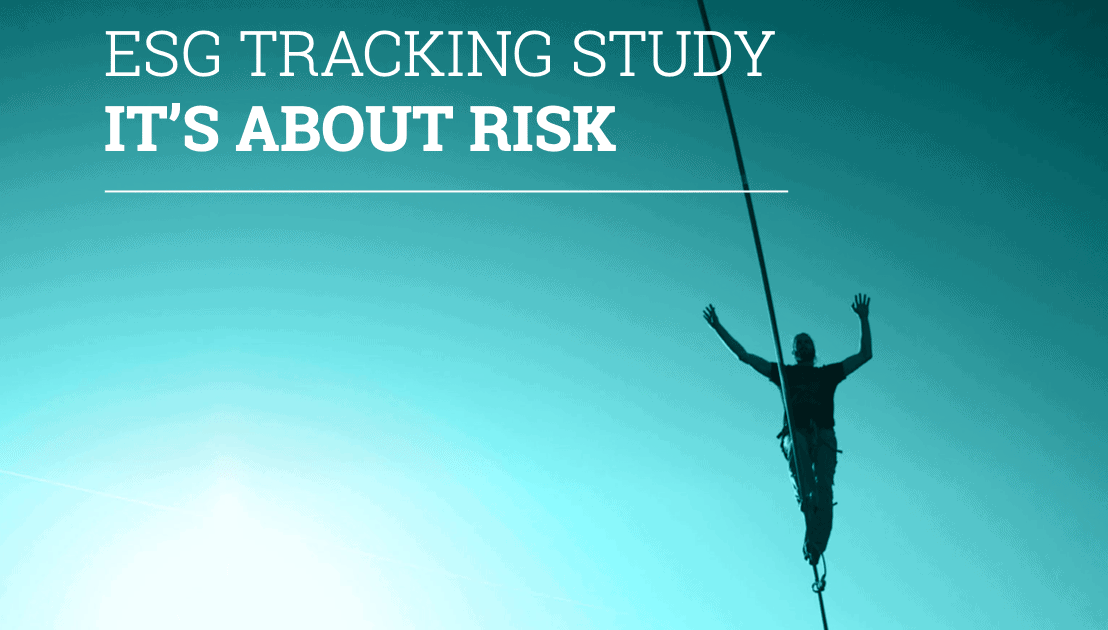 ESG Tracking Study - It's about Risk - NextWealth