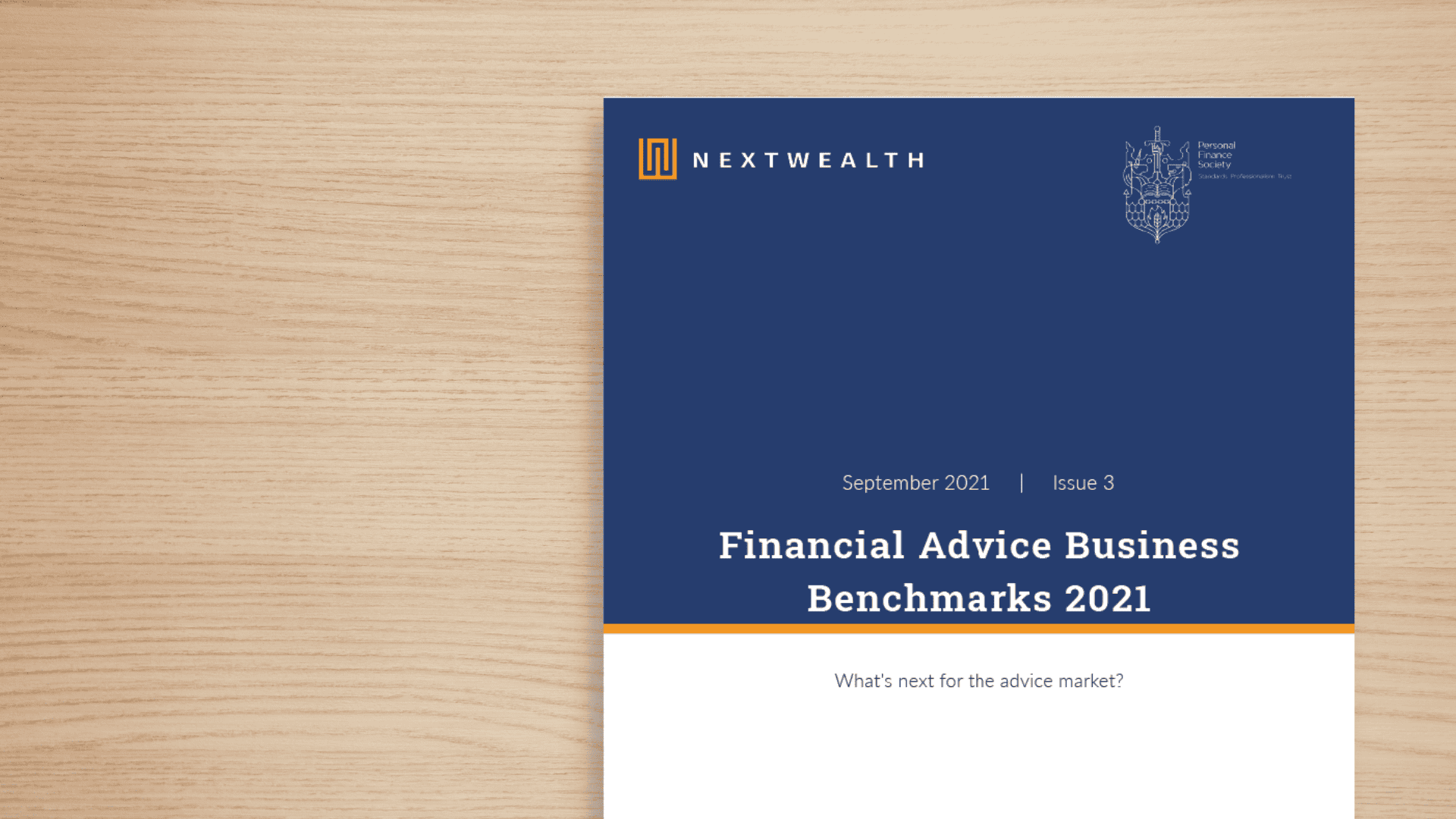 Financial Advice Business Benchmarks Report 2021 | NextWealth